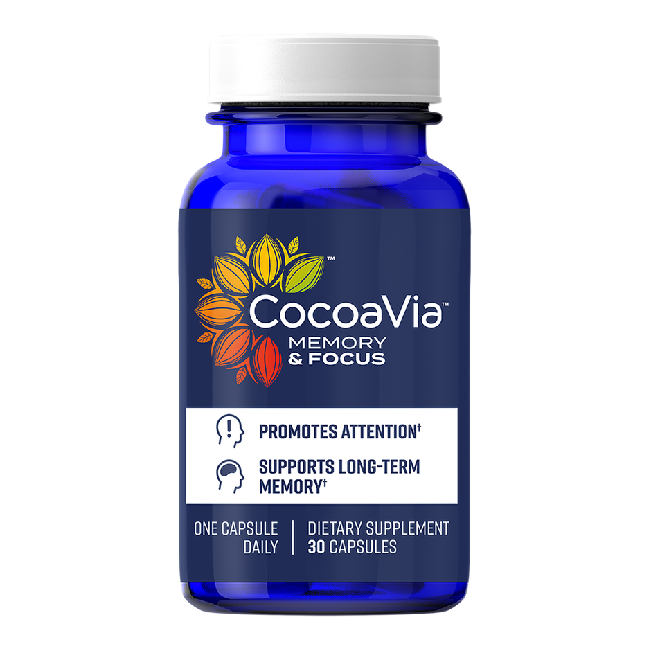 CocoaVia: Memory, Heart & Brain Cocoa Flavanol Supplements