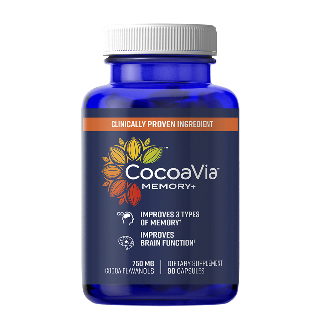 CocoaVia: Memory, Heart & Brain Cocoa Flavanol Supplements