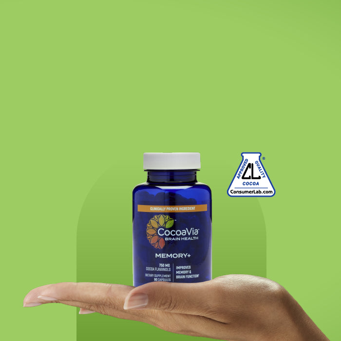 CocoaVia: Memory, Heart & Brain Cocoa Flavanol Supplements