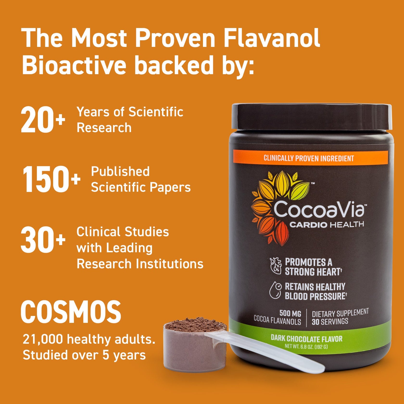 CocoaVia™ Cardio Health Cocoa Powder